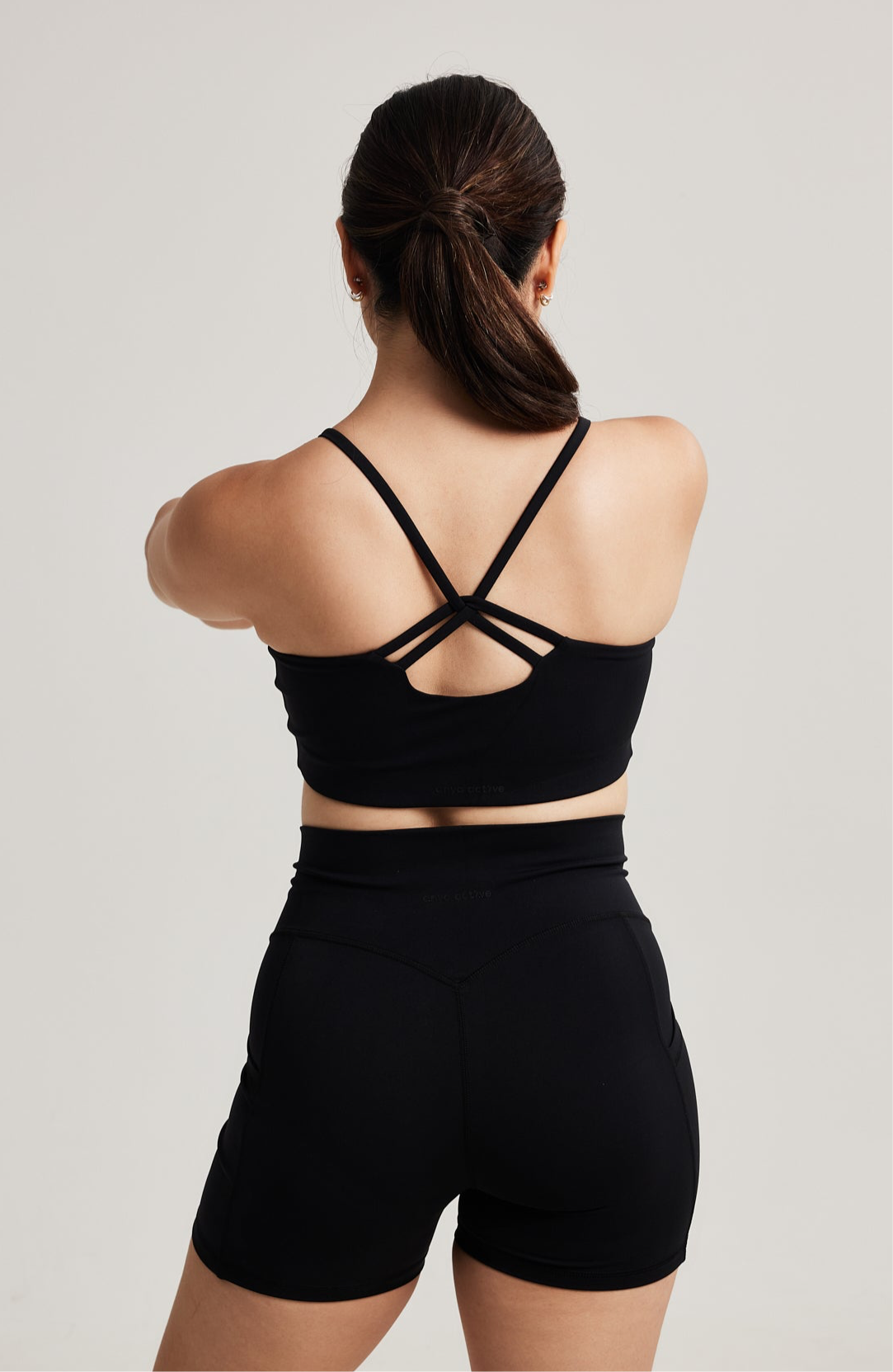 Wispy Bra in Black Sesame | Anya Active | Activewear Singapore